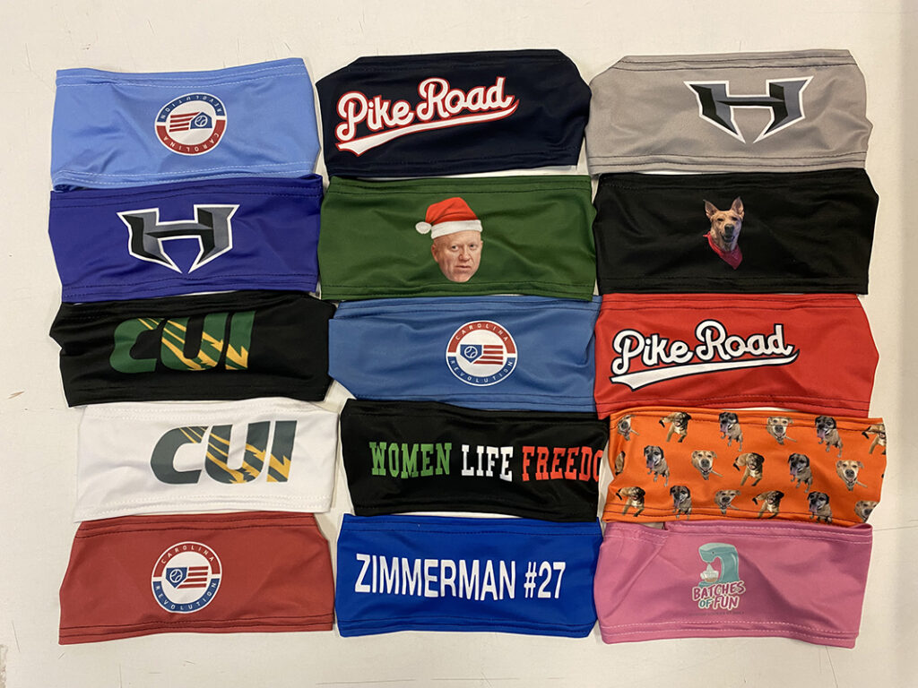 Custom Wide Headband – Your Logo in Vibrant Full-Color Print - New Wave ...